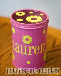 Quick Gift Ideas – Personalized Candy Container | Nothing But Country